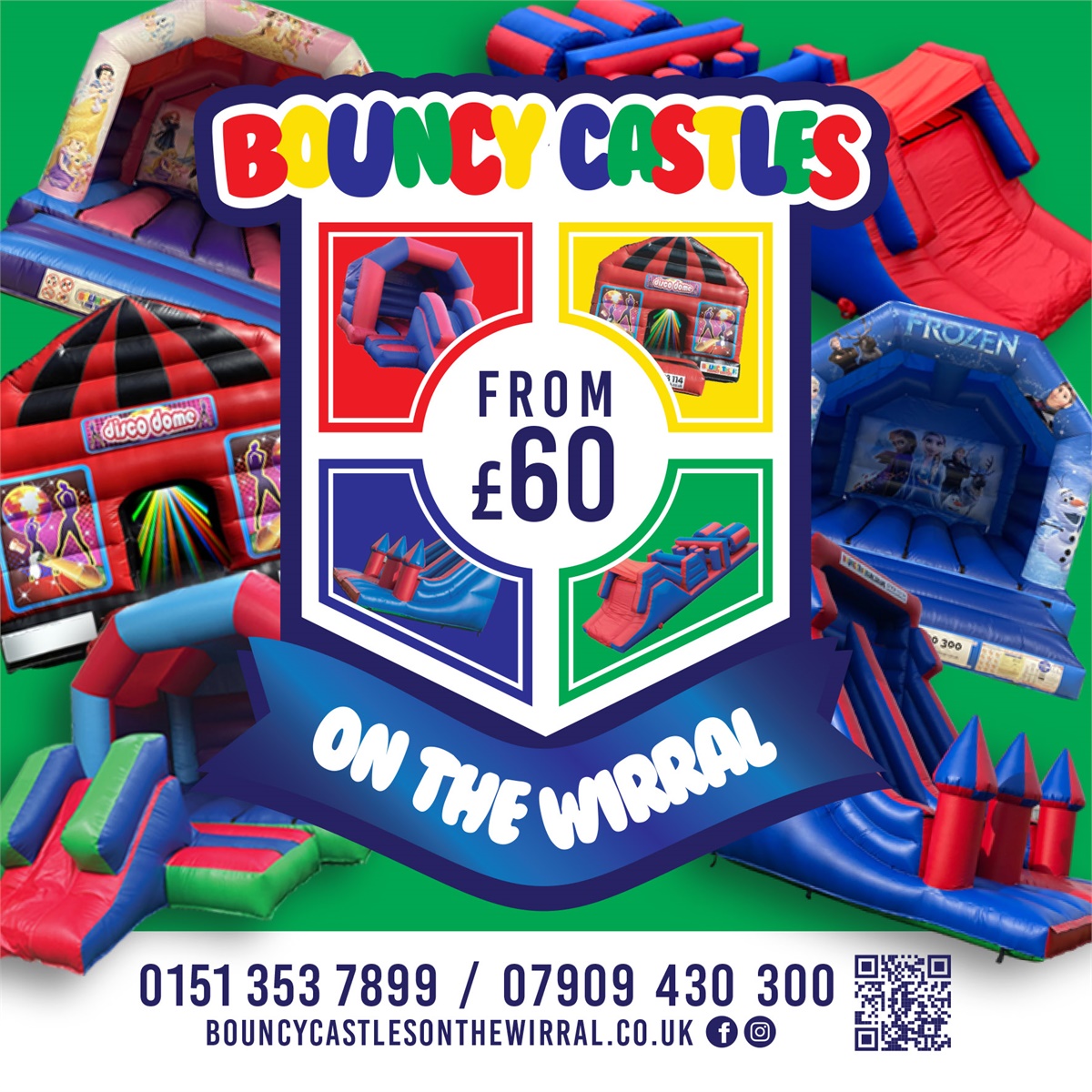 Wide Range of Bouncy Castles for Hire | Wirral Events